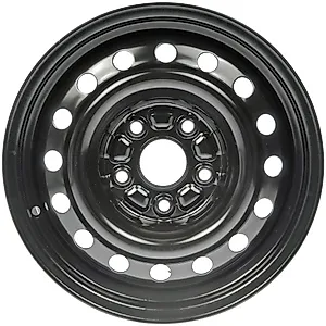 Dorman 939-194 15 x 6.5 In. Steel Wheel Compatible with Select Toyota Models, Black