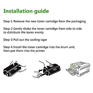 NineLeaf Black Compatible Drum Unit Replacement for Brother DR360 DR 360 DR-360 DCP-7040 DCP-7030 MFC-7840W MFC-7340 MFC-7440N HL-2140 HL-2170W HL-2150N Printer (2 Pack)