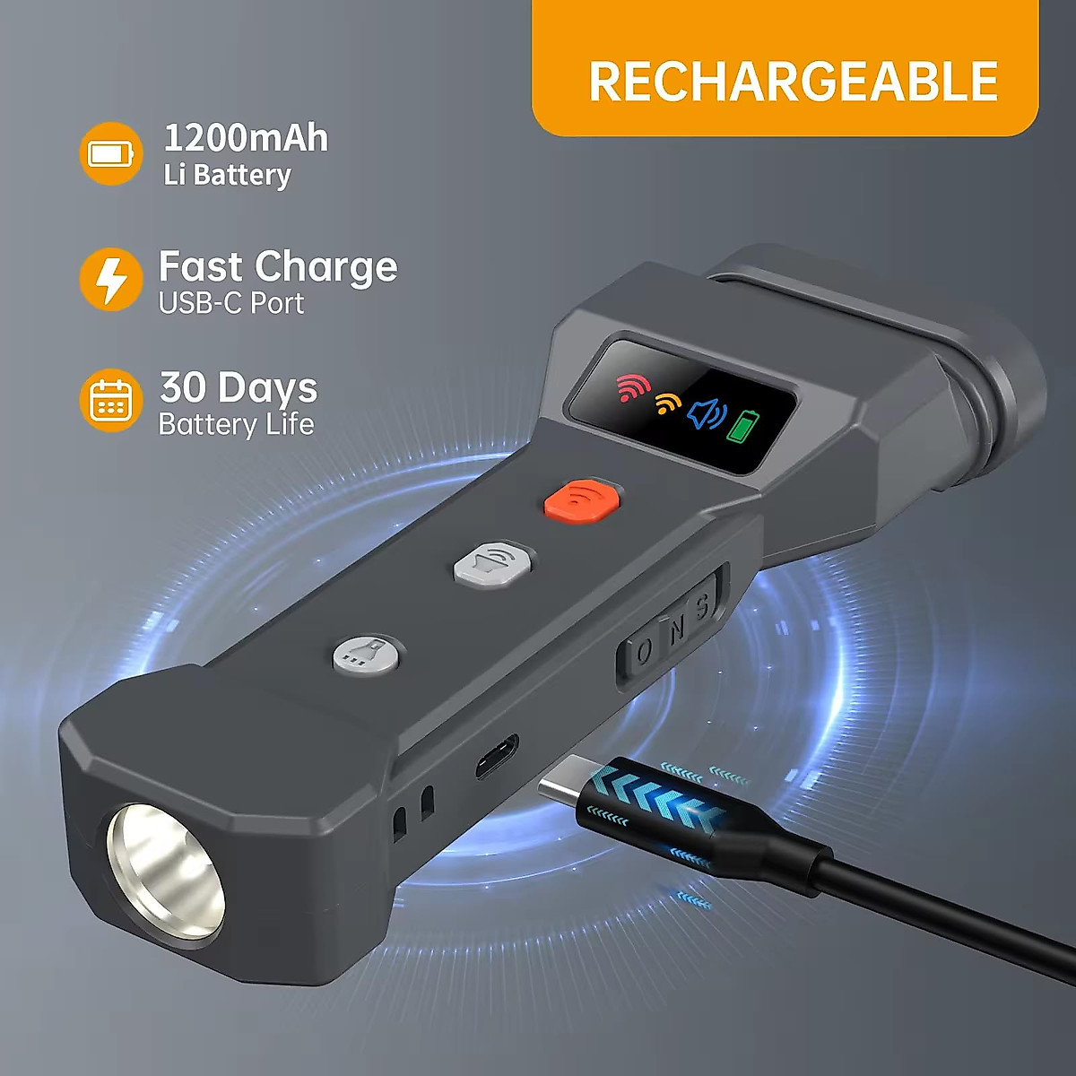 Joroki Ultrasonic Bark Deterrent, 16ft Range, Highly Efficient Dog Training Aid, Anti Bark Device, Dog Behavior Aid, Dog Deterrent, Stop Dog Barking, Safe for Dogs