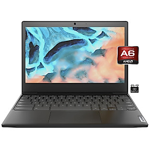 Lenovo 2022 Premium Chromebook 3, 11.6" HD Screen Lightweight Laptop, AMD Dual-Core A6-9220C (up to 2.7 GHZ), 4GB RAM, 32GB eMMC Storage, WiFi 5, HD Webcam, Bluetooth, Chrome OS +HubxcelAccessories