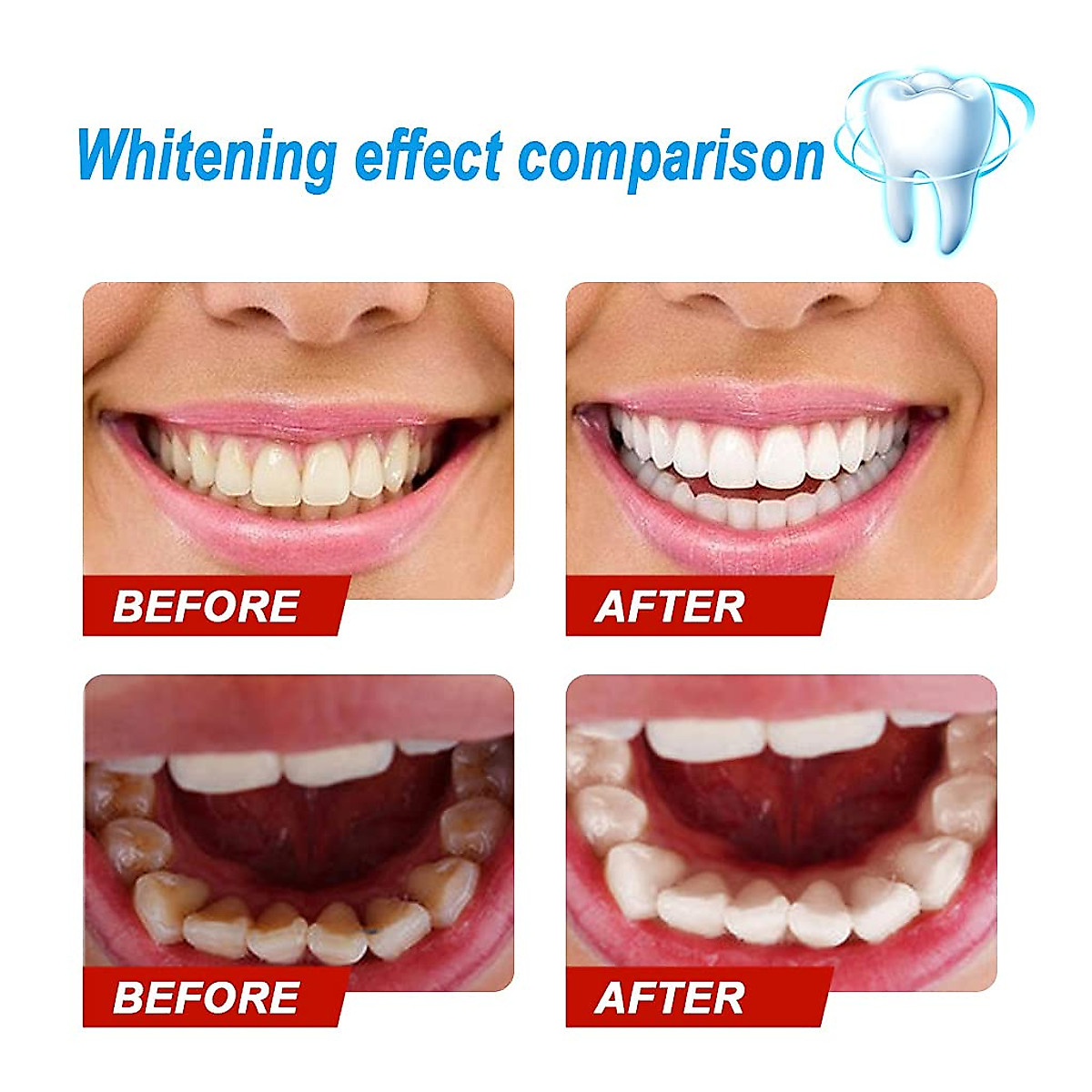 Press Toothpaste,Baking Soda Whitening Toothpaste,Jaysuing Stain Removal Whitening Toothpaste Strong Cleaning Power Natural Stain Remover Fluoride-Free Toothpaste（Blueberry Flavor）