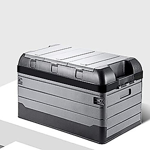 WDBBY Car Trunk Storage Box, Double-Layer Storage, Foldable Car Storage Box, Rear Trunk Storage Box, Storage Box