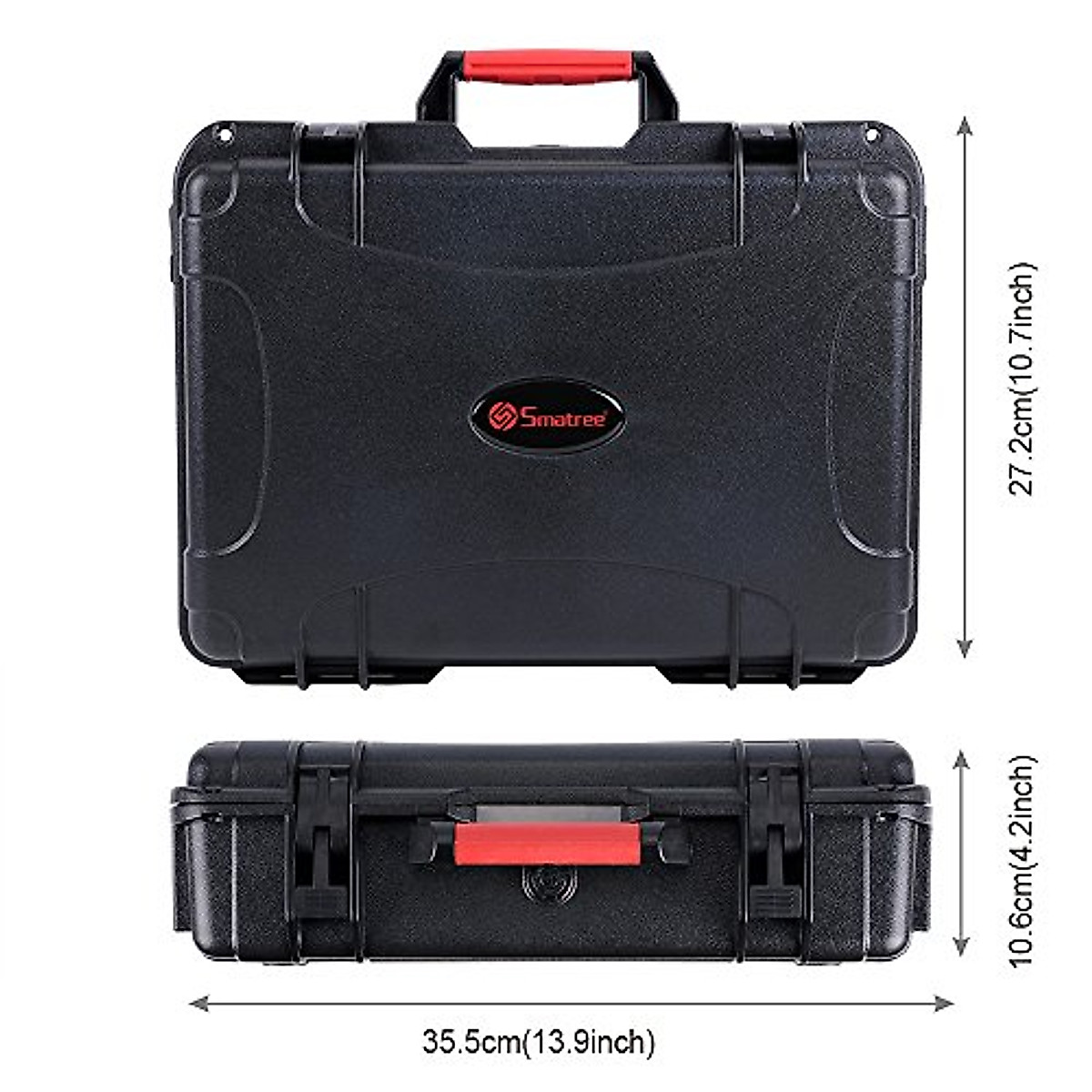 Smatree 10.2L Waterproof Carrying Case Compatible for Mavic Platinum/DJI Mavic Pro Mavic Fly More Combo（Not fit for Mavic 2 Pro/Mavic 2 Zoom）