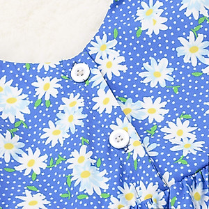 Baby Girls Clothes Blue Ruffle Short Sleeve+Baby Girl Outfits Ripped Jeans Headband Set 18-24 Months