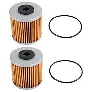 Brooks AG Parts Set of Two (2) Hydrostatic Transmission Filter with O-ring Compatible Replacement for Bad Boy 063-1070-00