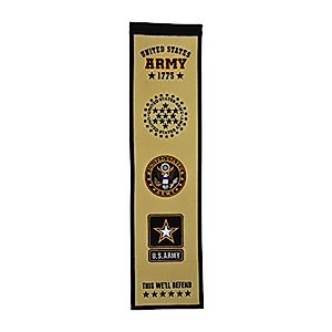 Winning Streak US Army Black Knights Heritage Banner