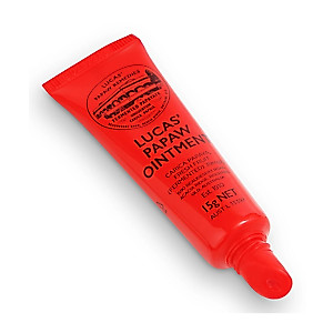 Lucas Papaw Ointment 15g Tube with lip applicator - TWIN Pack for value by Lucas Remedies