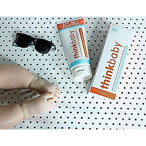 Thinkbaby - SPF 50+ Braod Spectrum Organic Sunscreen - 3 oz - 2 pack