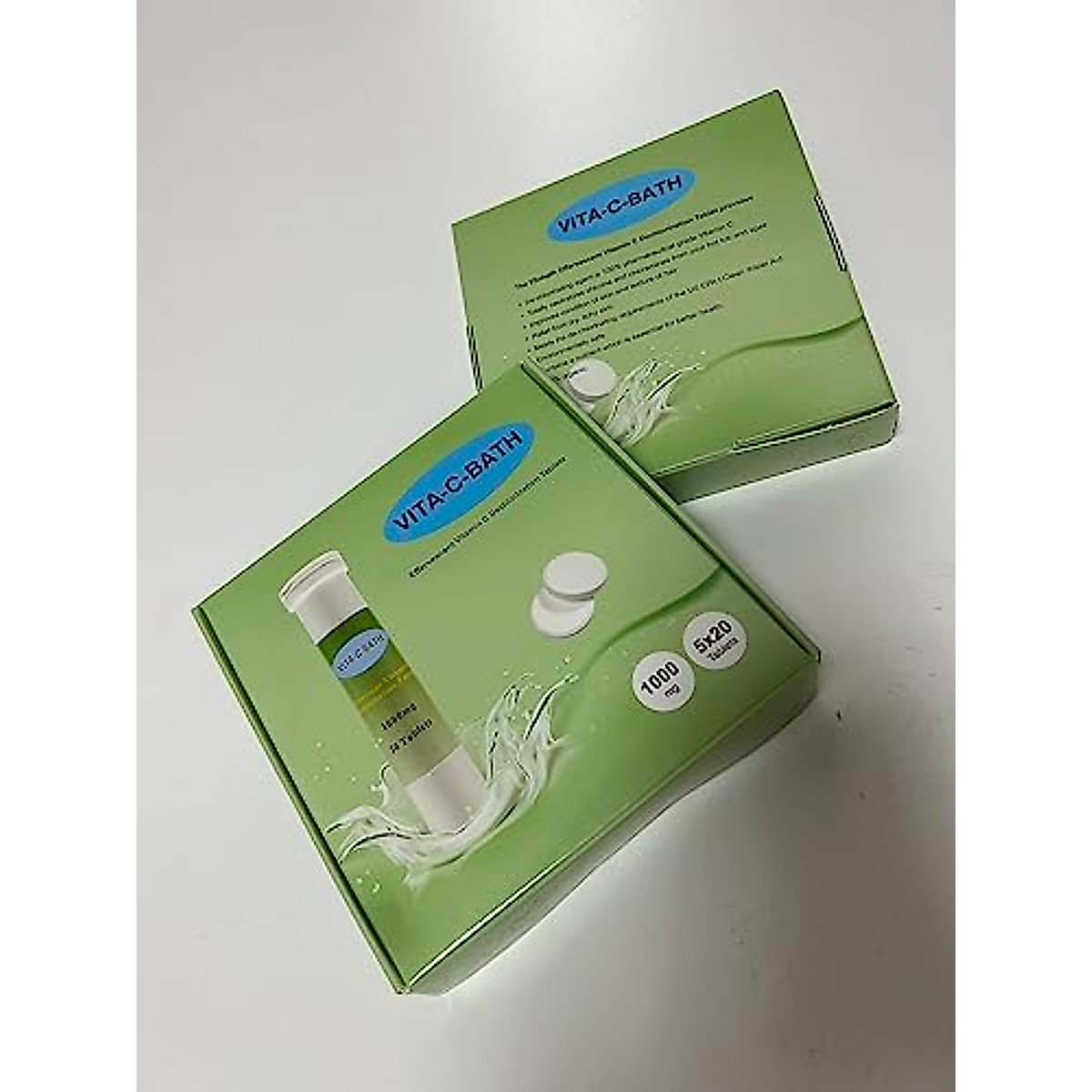 Vitabath Vita-c-bath Effervescent Vitamin C Dechlorination, 1000 mg, 100 Tablets