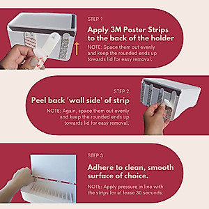 Bathroom Wipes Holder Dispenser with Shelf – Restroom Organizer & Toilet Wipe Holder for Bathroom Must Haves – Tool Free Wall Mounted Storage Baby Wipe Container by Storage Theory – Gray – 1 Pack