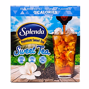 SPLENDA Premium Sweet Tea On Tap, 1 Gallon Bag In Box Ready to Drink Liquid, Sweet Tea, 128 Fl Oz