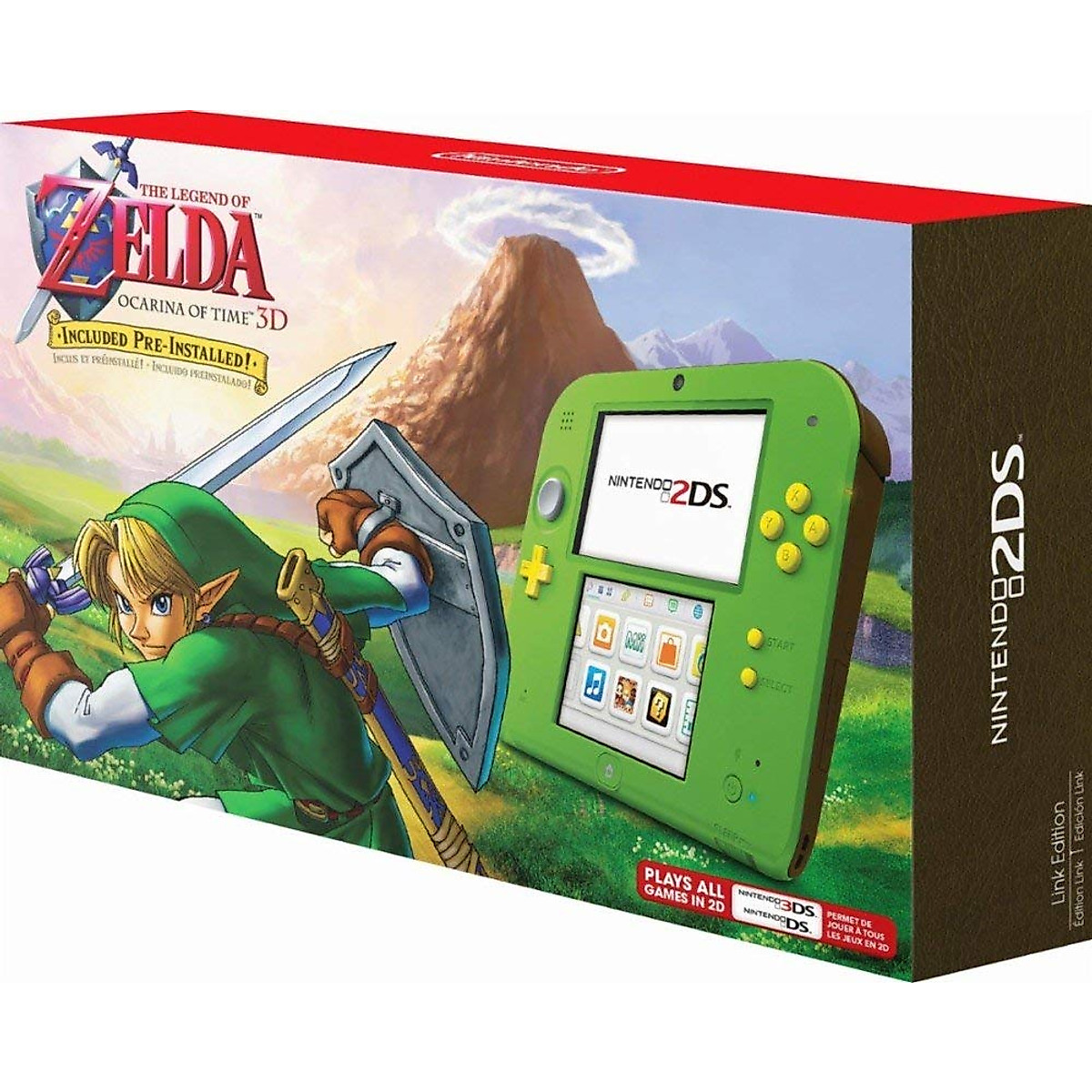 Nintendo 2DS - Legend of Zelda Ocarina of Time 3D (Renewed)