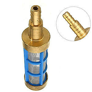 CABINA HOME Brass 3/4'' 5/8'' Hose Water Suction Strainer Pickup Filter for Pressure Washer