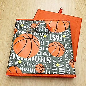 Passion for Basketball Collection (Storage Bin-Pewter)