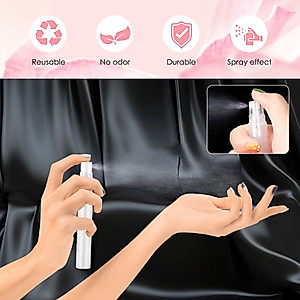 SelfTek 15 Pack Spritzer Bottle, 10ml Mini Portable Mist Empty Spray Bottle Perfume Travel Refillable Spray Bottles with 15 Funnels