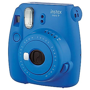 Fujifilm Instax Mini 9 Instant Camera, Cobalt Blue