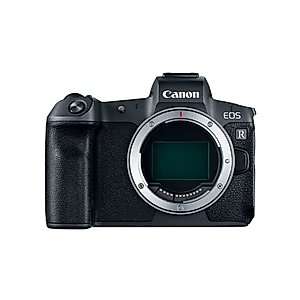 Canon EOS R, Vlogging and Content Creator Camera 4K UHD, Digital Single-Lens Non-Reflex AF/AE, 0.76 Magnification, OLED Color Electronic Viewfinder, CMOS Sensor, Mirrorless, Full-Frame (Body Only)