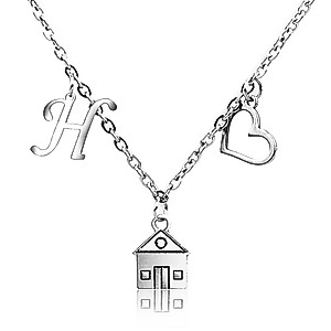 LATAMO HS House Necklace, Singer Harry Merch, Singer Home Inspired Necklace, HS Singer Fans Gifts Music Gift Album Gift Mother's Day Gift Music lover Jewelry