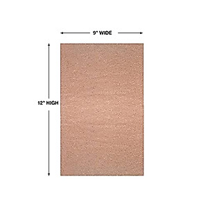 Penn-Plax 7 Pack Gravel Paper for Bird Cage, 9 by 12-Inch | Great for Hard-Billed Birds | Safe, Clean, and Easy for Improved Digestion (BA637)