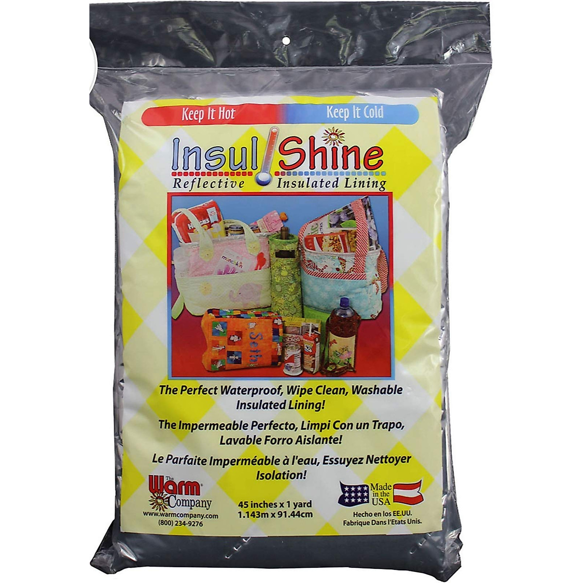 Insul-Shine Reflective Insulated Lining 45" x 1 Yard
