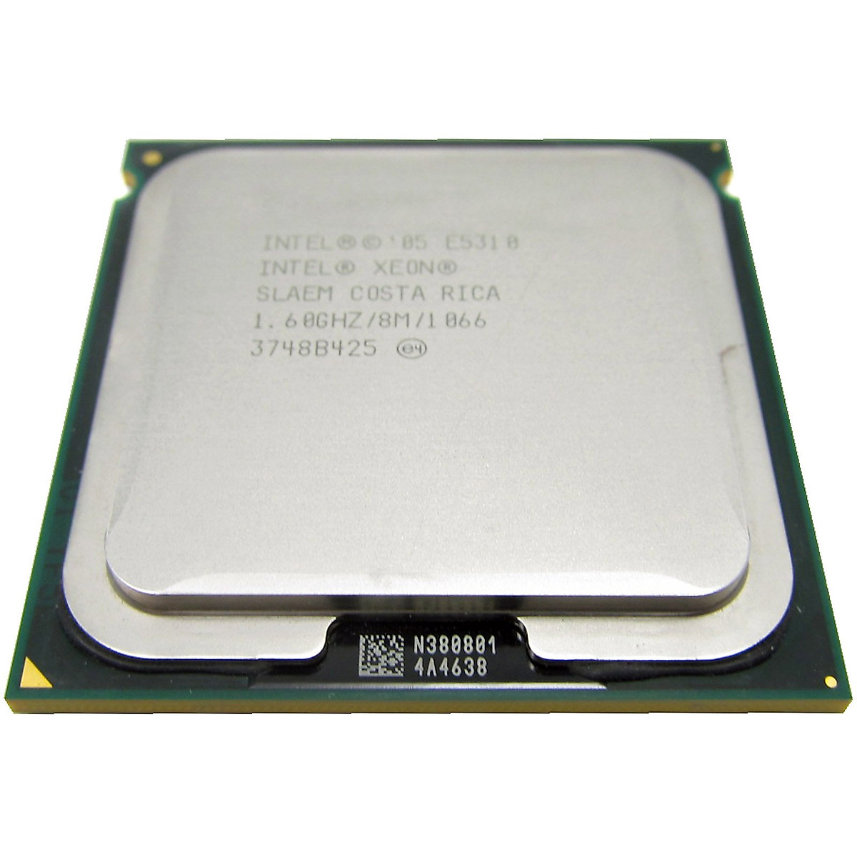 1.6GHz Intel Xeon Quad-Core E5310 1066MHz 8MB (2x4MB) L2 Cache Socket LGA771 BX80563E5310P Slaem