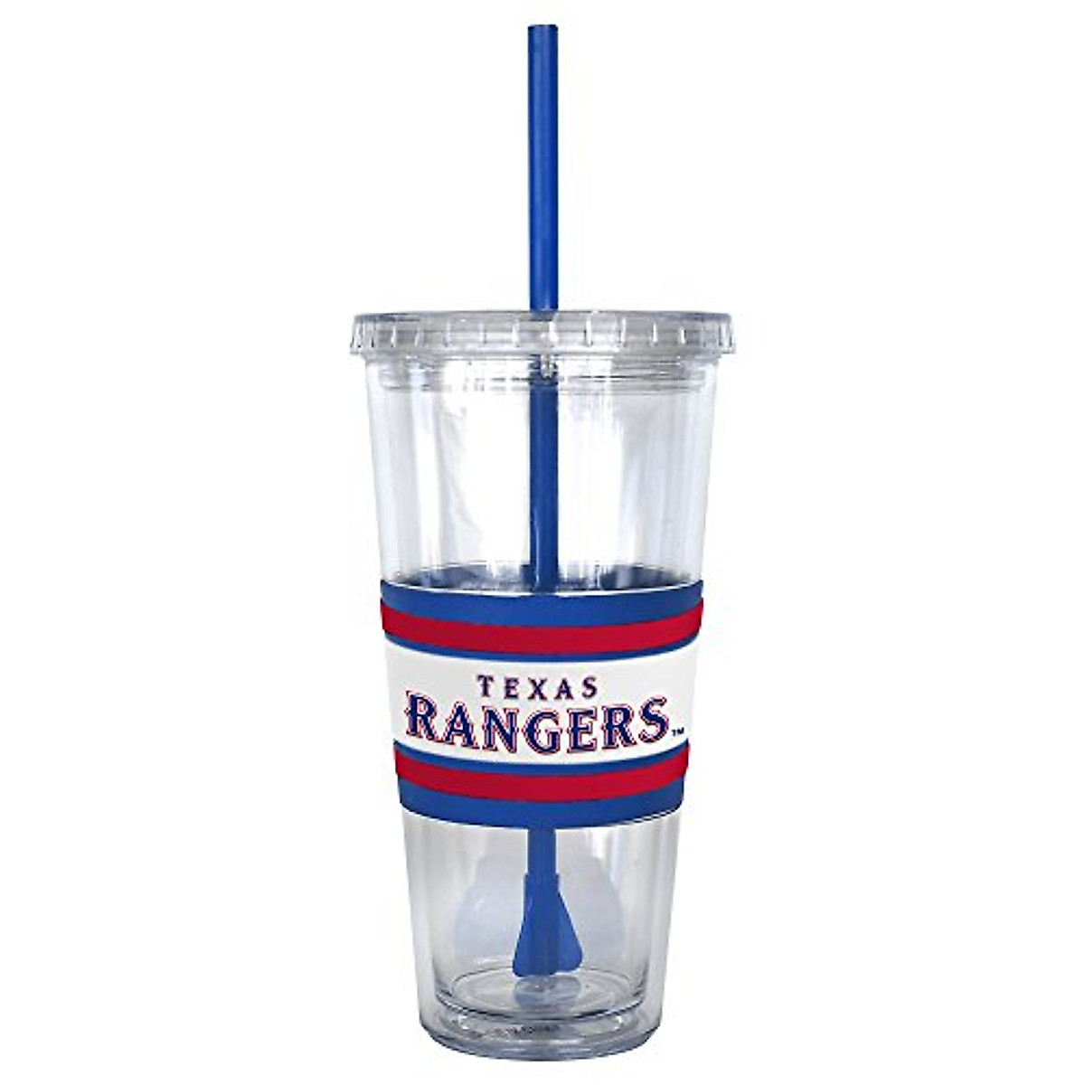 MLB Texas Rangers Hype Straw Tumbler, 22-ounce
