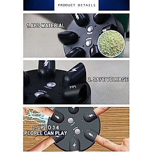 2023 Shock Roulette Party Game,Funny Shock Roulette Gams for Family Game Night,Board Games Family Games for Kids Adults, Lie Detector Test Shock Finger Game for Christmas Birthday Friends Party