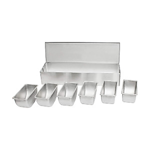 Excellante 6 Section Stainless Steel Condiment Compartment