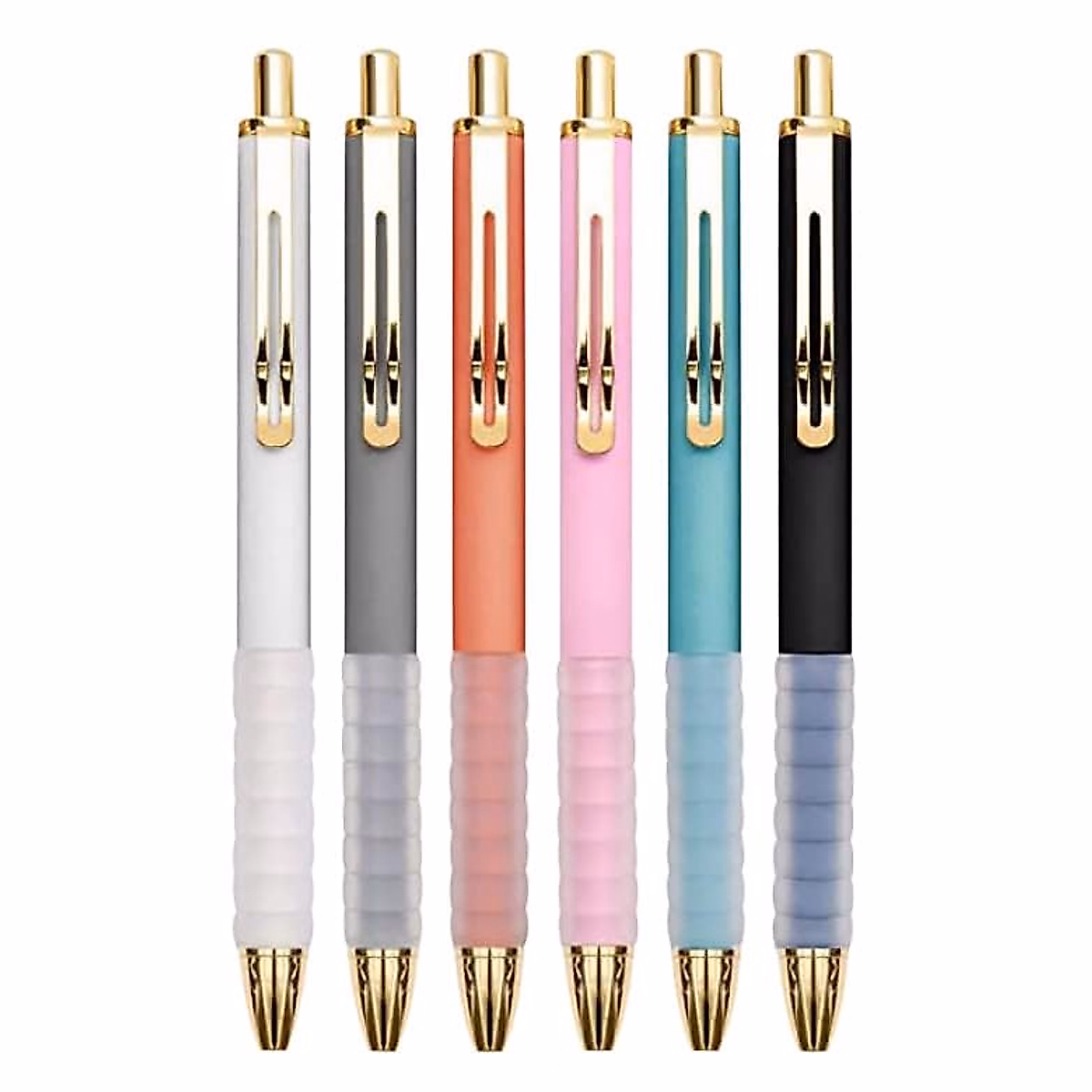 HuoHuair Pens, Pens Fine Point Smooth Writing Pens, Personalized Ballpoint Pens Bulk, Flair Colorful Pens, Black Ink 1.0 mm Journaling Pen, Office Supplies for Women & Men, Note Taking