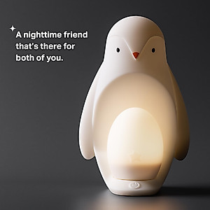 Tommee Tippee Penguin 2 in 1 Portable Nursery Night Light, White