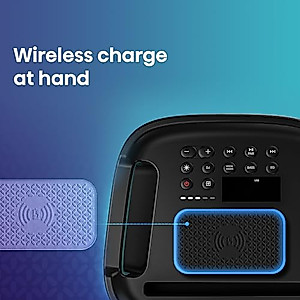 Hisense Ultimate Wireless Outdoor/Indoor Party Speaker with subwoofer, 2.0CH, 300W, IPX4 Waterproof,15 Hour Long-Lasting Battery, Bluetooth5.0, DJ and Karaoke Mode (HP100)