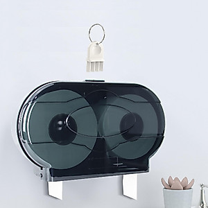 Engorgio Paper Towel Dispenser Key Universal Toilet Paper Dispenser Key Compatible for Paper Towel and Toilet Paper Dispensers Replacement Hard Plastic Waffle Toilet Paper Dispenser Key (5 pcs)