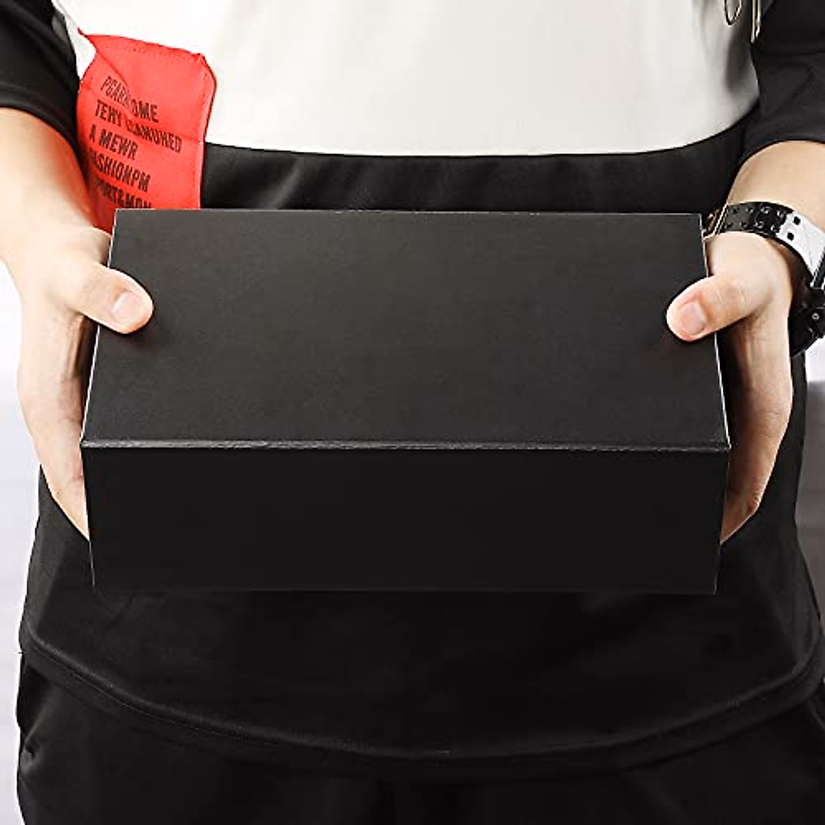 PACKHUB Gift Box with Magnetic Closure Lid 12" X 6" X 4" Luxury for Gift Packaging, Bridesmaid Proposal Box, Magnetic Gift Box for Gifts…