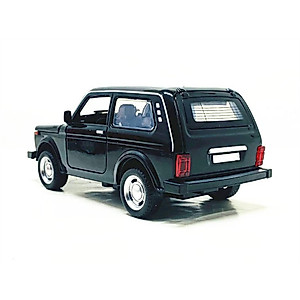 Scale Vehicles Model Alloy Car Diecasts & Toy Vehicles Metal Toy Car Model Simulation Collection Toys for Children 1/32 for Lada for NIVA (Color : Red)