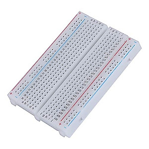 Ufolet Solderless Breadboard, Reusable Breadboard, 400 Holes Circuit Board Breadboard Kit for Electronic Circuit Assembly Electronic Circuit
