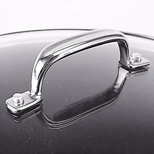 House of Living Art Wok Pan with Lid and Induction Bottom, 11.8 Inch