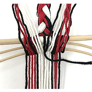 Traditional Craft Kits Finger Weaving Kit - Chevron - Arts & Crafts for Adults and Kids - Beginner Weaving Kit - Complete Craft Kit with Weaving Tools and Yarn