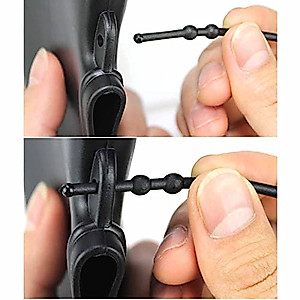 Golf Iron Covers, 9Pcs/Set GLOOF Golf Head Covers Black Silicone Rubber Golf Club head Covers Fit All Brands