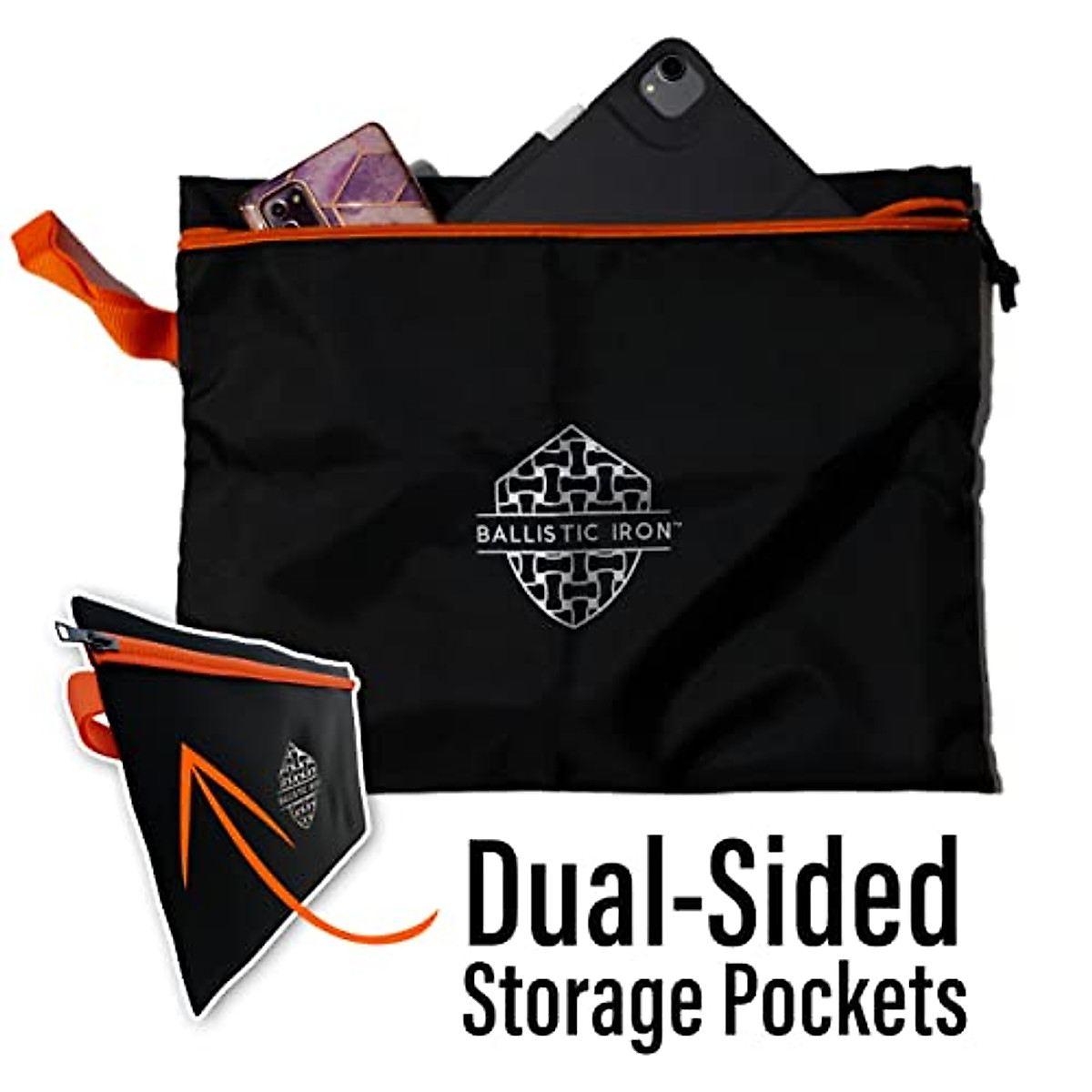 BALLISTIC IRON Heavy Duty Car Seat Travel Bag - Fits Convertible Car Seats, Infant Car Seats & Booster Seats - Carseat Cover For Airplane Travel - Carseat Travel Bag For Airplane - Car Seat Cover For Airplane Travel - Car Seat Bag - Car Seat Travel Bag Fo