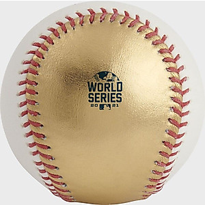 Rawlings | Official 2021 World Series Champions | Atlanta Braves | Commemorative Baseball | Game Scores Edition