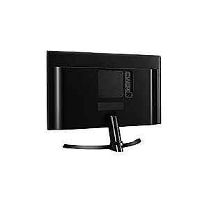 LG 24UD58-B Display Port+HDMI 3840x2160 24inch Monitor, Black (Renewed)