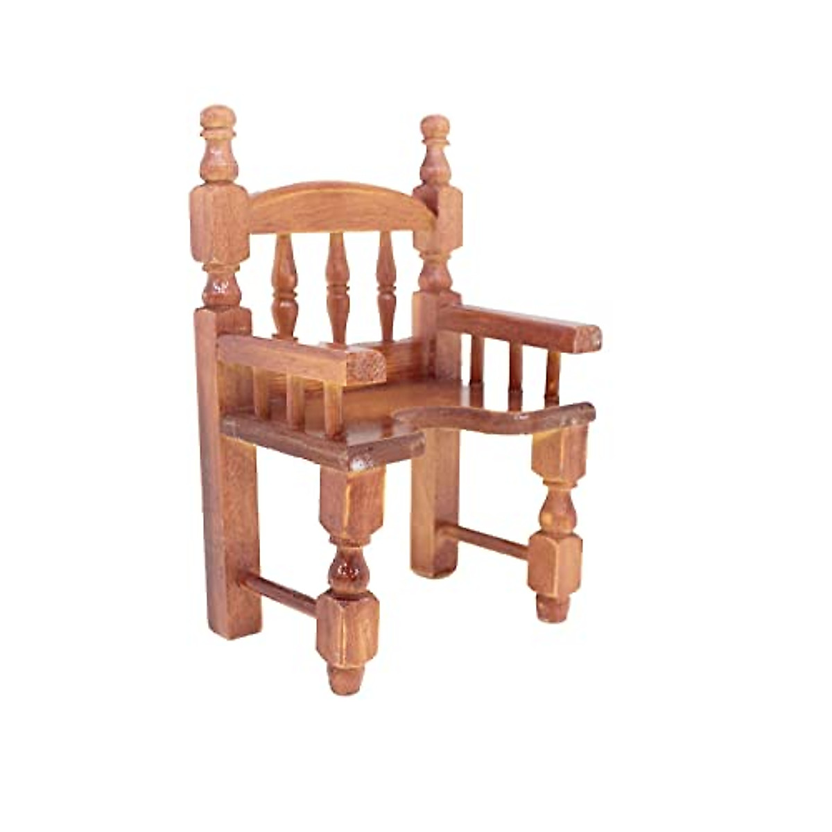 Susaniita - Wooden Chair for Nativity Set Size 6: Sized for Baby Jesus Figure 11 to 12 Inches Tall, Silla para Niño Dios- 11.25 in (H) X 7 in (W)