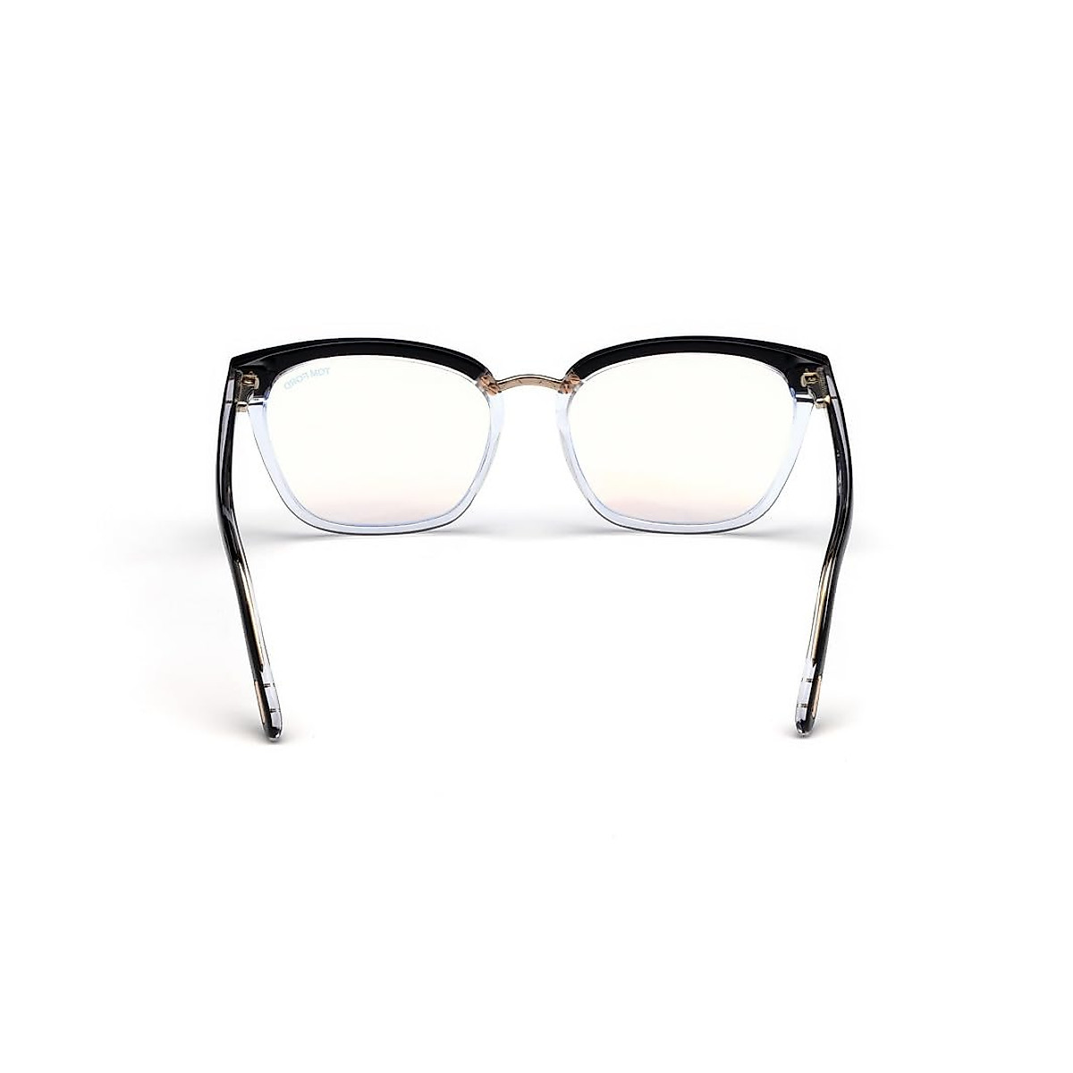 Tom Ford Women's Eyeglasses TF5550-B TF/5550-B Black/Crystal Optical Frame 54mm