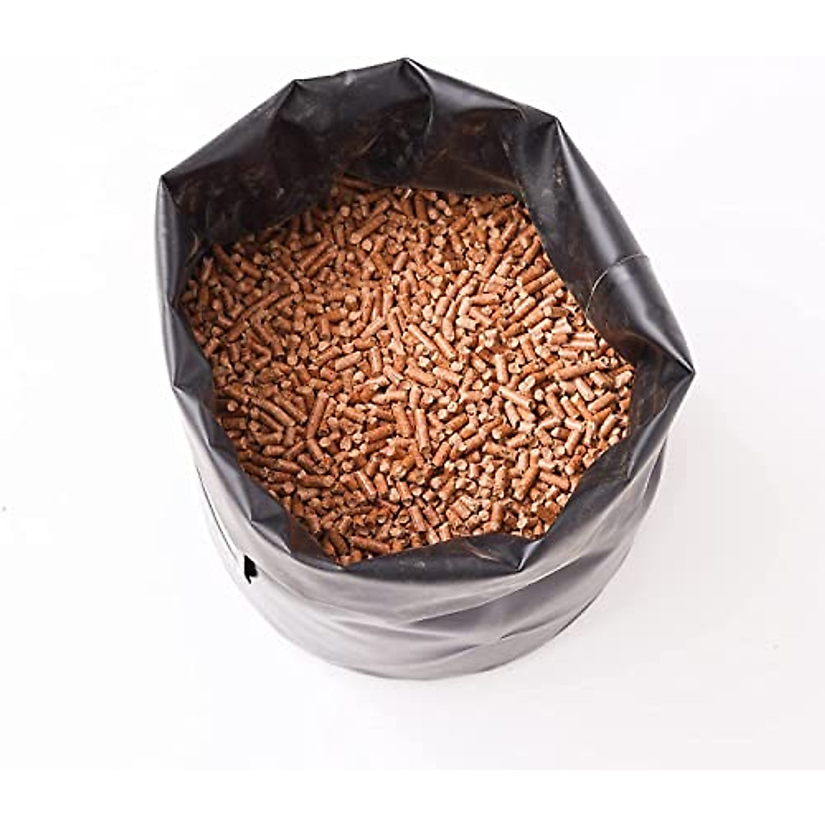 TOUSBACC 20 LBs Fuel Pellet Storage Bag, Wood Pellet Storage pocket，Waterproof storage container for Charcoal, Grill, Campping, Outdoor