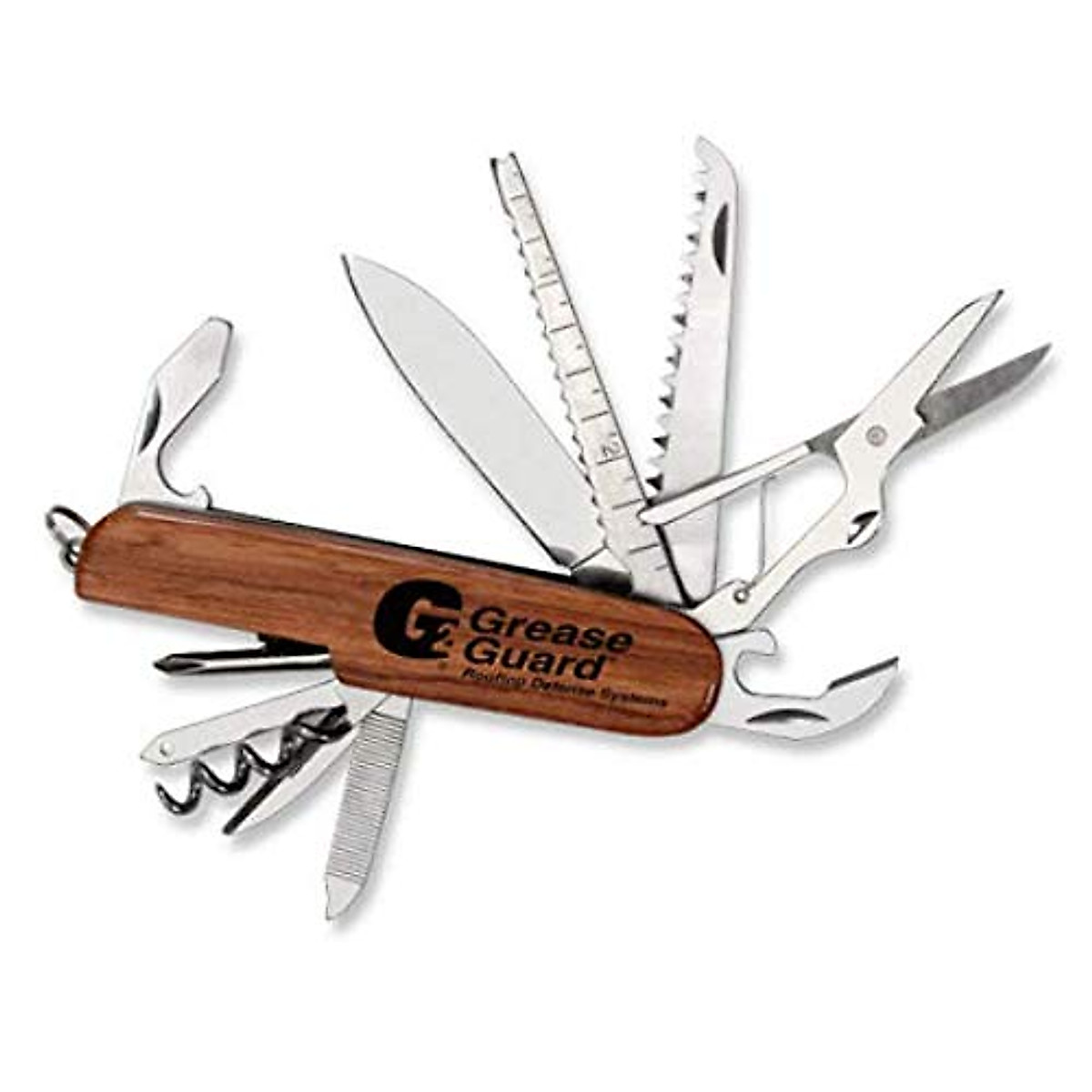 Daylor Engraved Wood Pocket Folding Knife Multi Tool Custom Personalized