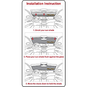 YelloPro Auto Custom Fit Car Front Windshield Reflective Sunshade Protector for 2020 2021 2022 2023 2024 2025 Toyota GR Supra Coupe, Sun Shade Accessories, Made in USA
