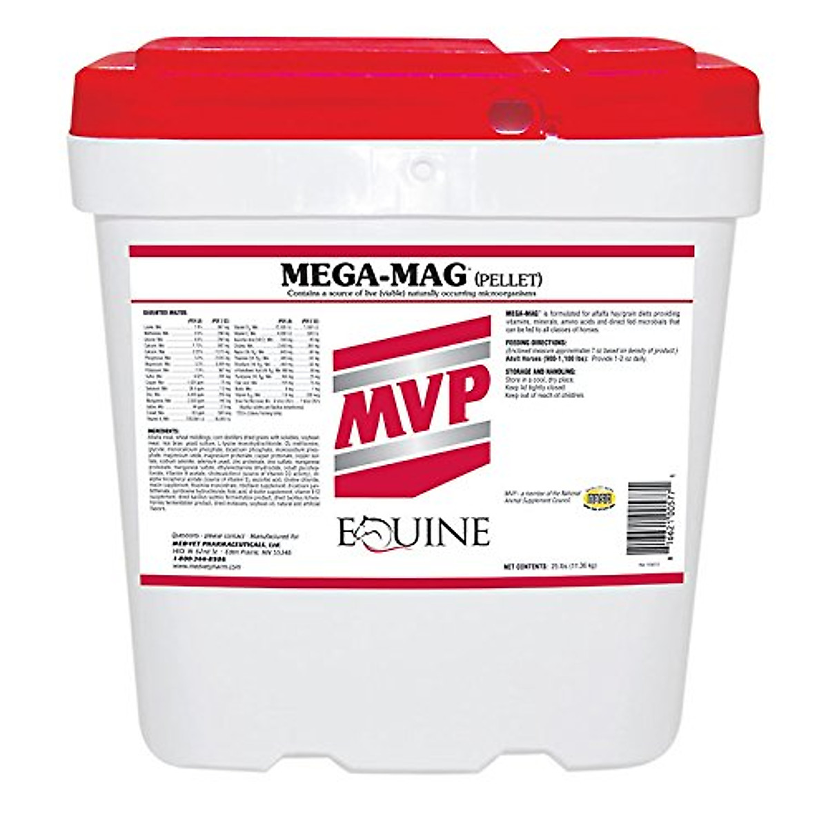Mega-Mag (25lb) Balanced Multi Vitamin/Mineral Supplement for Alfalfa Hay Diets