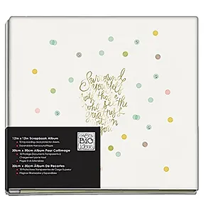 me & my BIG ideas Greatness Confetti Album, 12-Inch by 12-Inch