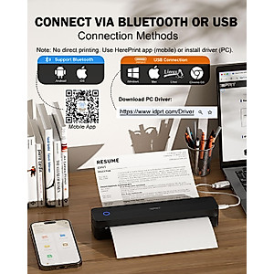 iDPRT Thermal Label Printer Desktop Label Printer for Shipping Packages, 6 IPS Label Maker Work with Windows & MAC, Compatible with USPS, Amazon, Ebay, etc.