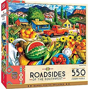 MasterPieces 550 Piece Jigsaw Puzzle for Adults, Family, Or Youth - Summer Fresh - 18"x24"